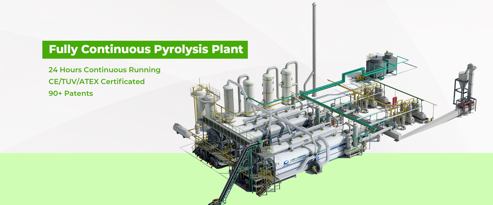 Pyrolysis Plant, Waste to energy, Plastic waste recycling, Tire to oil ...